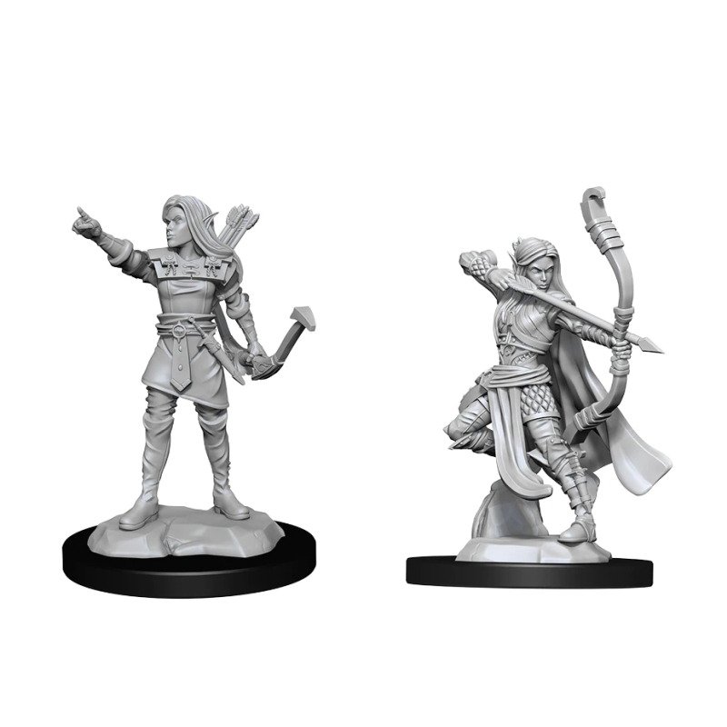 D&D Nolzur’s Marvelous Unpainted Minis: Female Elf Ranger (90143 ...